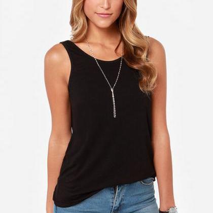 Sexy Backless Vest Top on Luulla