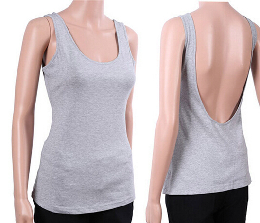 Sexy Backless Vest Top on Luulla